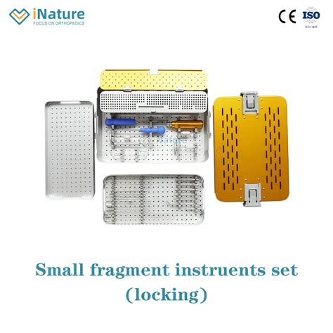 Small Fragment Instruments Set Locking Inature Manufacturer And Sale