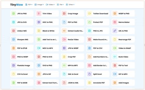 Tw93 On Twitter 工程师工具，推荐一个几乎能够解决你所有文件处理问题的免费在线工具 Tinywow 包括各种文档格式转换、pdf