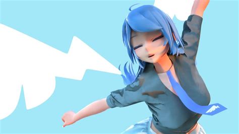 【布料配布】钉钉娘，mmd模型下载，mmd动作下载，mmd场景下载，mmd资源库，mmd绑骨建模k帧接单，mmd道具下载