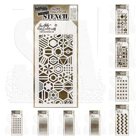 2022 Diy Layering Stencil Patchwork Hex Circle Cub Vicedeal
