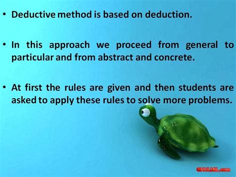 Methods Of Teaching Mathematics Module 2 Deductive Method