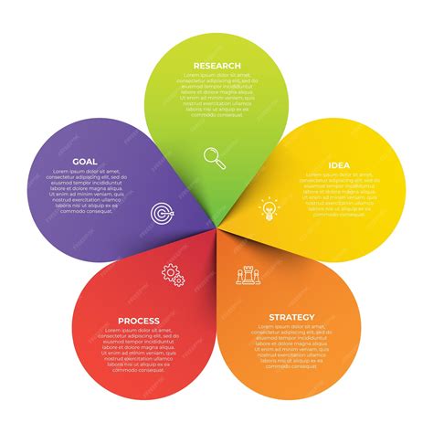 Premium Vector Steps Business Data Visualization Timeline Process Infographic Template Design