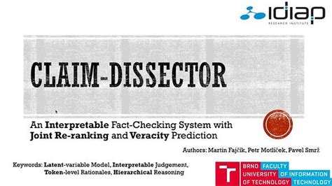 Underline Claim Dissector An Interpretable Fact Checking System With