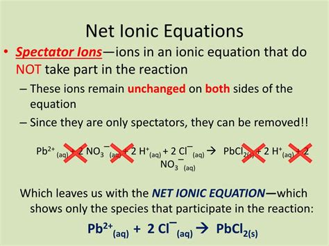 Ppt Introduction And Net Ionic Equations Powerpoint Presentation Id 4565028