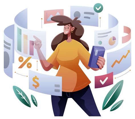 Statistics Illustration Ai Eps Png