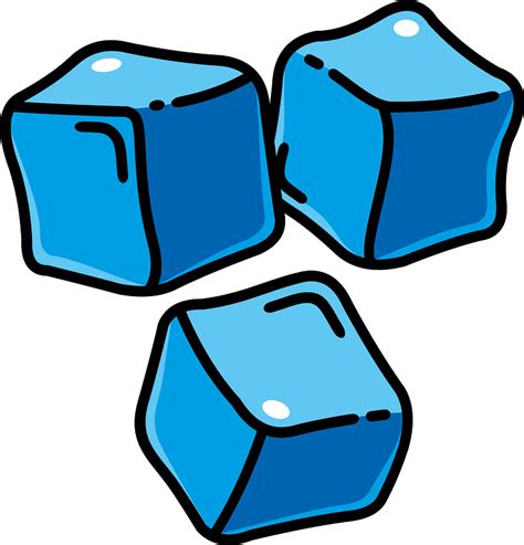 Ice Cube Clip Art At Clker Com Vector Clip Art Online Royalty