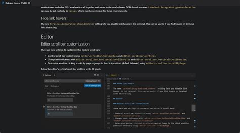 How To Make Scrollbars Wider In Visual Studio Code Stack Overflow