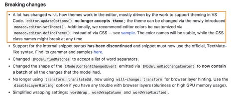 0 9 0 Update Theme Async Issue 493 Microsoft Monaco Editor GitHub