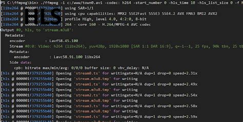 Guide To Hls Live Streaming With Ffmpeg Cli