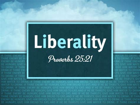 The Virtue Of Liberality Ppt