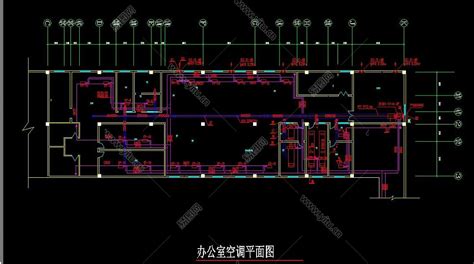 超市空调通风设计cad图纸，超市空调通风设计cad图纸下载 素材下载易图网cad设计图纸库