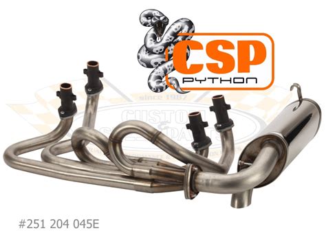 Python Exhaust System Custom And Speed Parts Csp