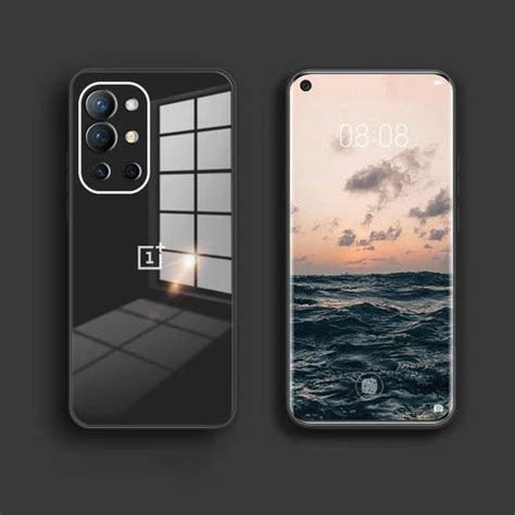Oneplus 9r Silicon Glass Camera Protection Case Perfectcasein