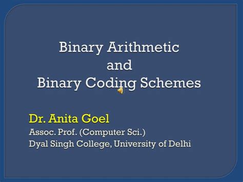 Binaty Arithmetic And Binary Coding Schemes Pdf Computing Technology And Computing