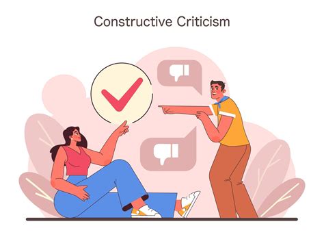 Constructive Criticism Concept Flat Vector Illustration 41173972