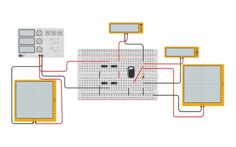 Circuit Design Full Wave Rectifier Tinkercad