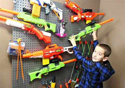 How To Build A Nerf Gun Wall With Easy To Follow Instructions