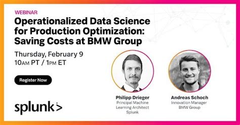 Splunk On Linkedin Operationalized Data Science For Production Optimization Saving Costs At…