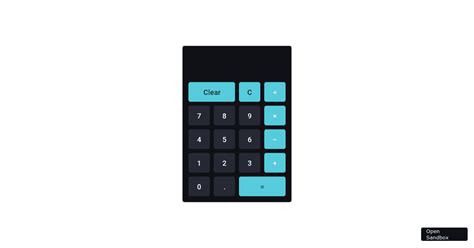 Reactcalculator Codesandbox