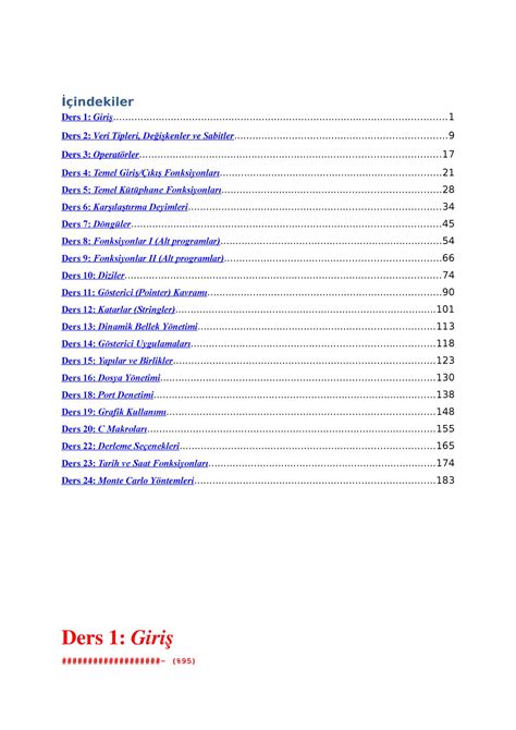 c programlama dili dersleri pdf docdroid