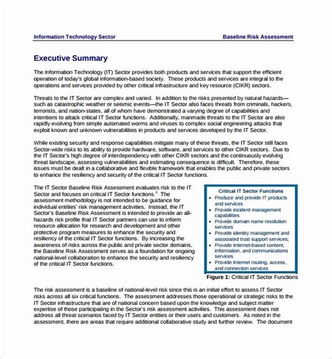 Information Technology Risk Assessment Template Shooters Journal