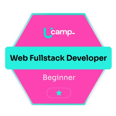 Web Fullstack Developer Credly