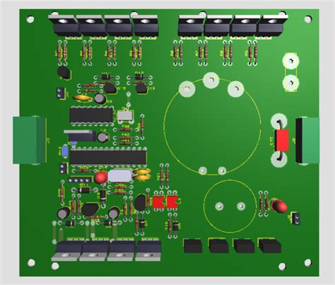Switching Mode Dc Ac Sine Wave Inverter Based Atmega8