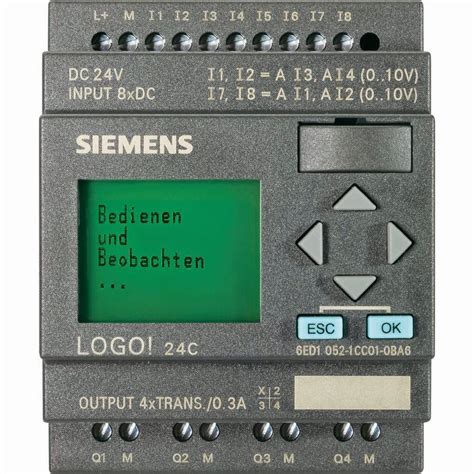Siemens Logo схема подключения