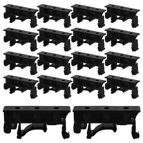 Hemoton 10 Pairs Circuit Board Repair Fixture Pcb Wire Connectors Black