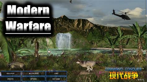 modern warfare mod install video command and conquer generals zero hour youtube