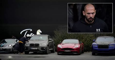 Andrew Tate Has Luxury Cars Seized By Romanian Authorities Following