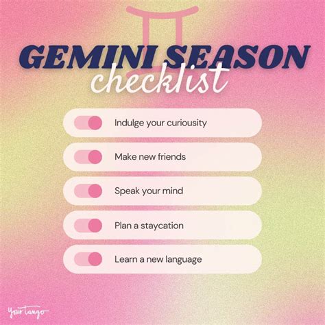 What To Do During Gemini Season To Improve Your Life YourTango