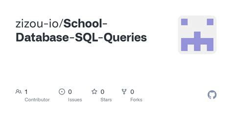 Github Zizou Ioschool Database Sql Queries