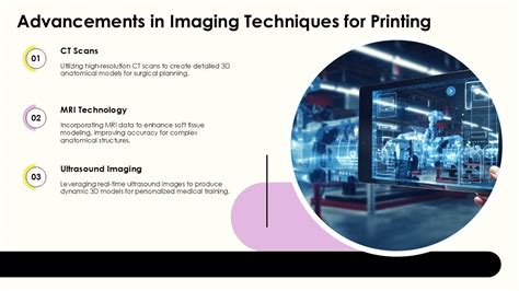D Printed Anatomical Models PPT Template ACP PPT Slide