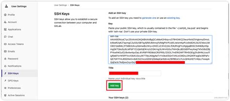 Gitlab 配置 Ssh 密钥（详细流程）gitlab的ssh秘钥 Csdn博客