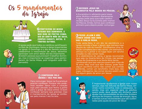 Quais são os mandamentos da Igreja Pais e catequistas