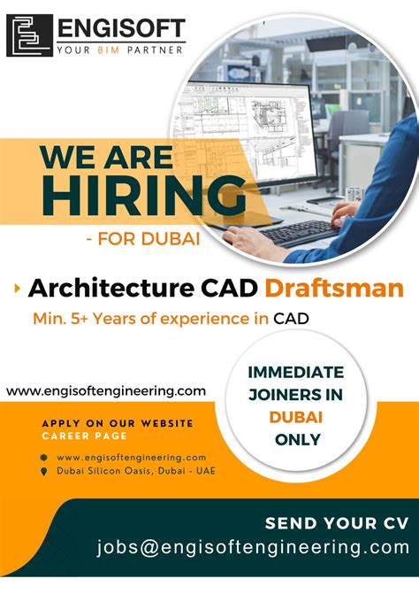Engisoft Engineering On Linkedin Hiring Architecture Cad Draftsman
