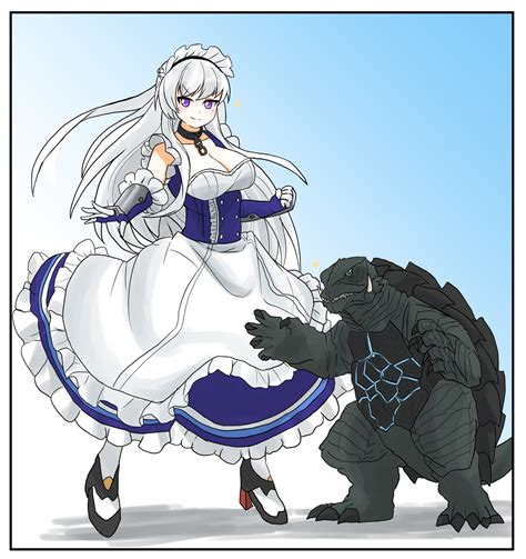 Belfast Gamera And Gamera Azur Lane And More Drawn By Ibuki Tulta Icon Danbooru