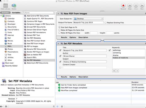 Use Automator To Combine Your Research Photos Into One PDF Miriam Posner S Blog