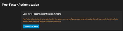 Managing Global 2fa Two Factor Authentication Truenas Documentation Hub