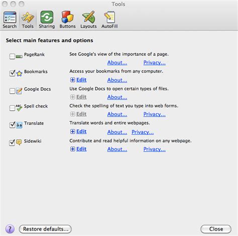 Google Toolbar For Firefox For Mac Download