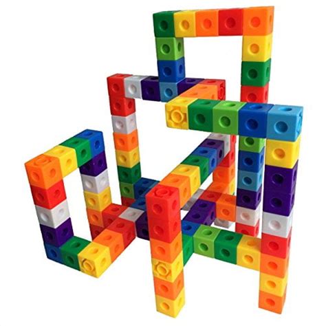 Unlimited Creation Cubes 100 Piece Snap Unit Cubes Centimeter Cube And