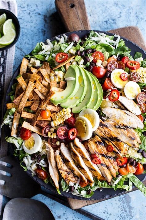 Mexican Grilled Chicken Cobb Salad Half Baked Harvest