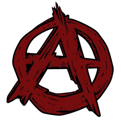 Premium Vector Anarchy Symbol
