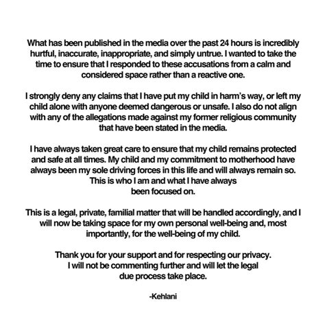 Kehlani Addresses Sex Cult Allegations As Ex Demands Retraction