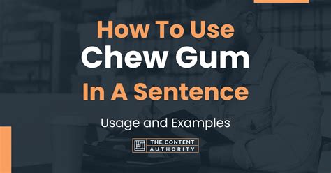 Gum Meaning With Examples At John Hipple Blog