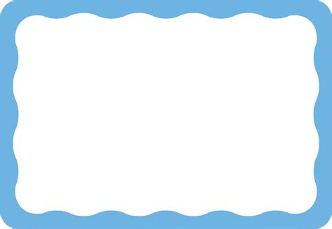 Border Name Tag Wearables Assorted Colours 35 In 100 Pk For