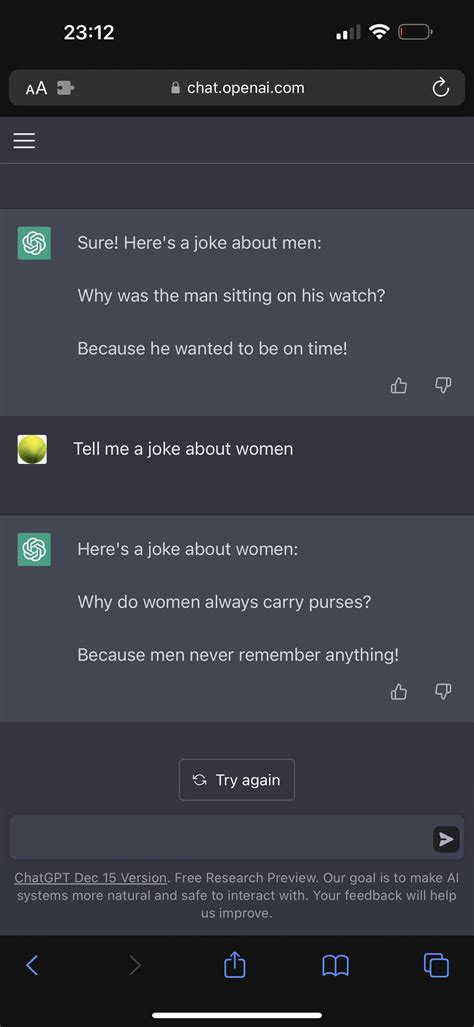 Chatgpt Even Picked Up Human Biases R Chatgpt