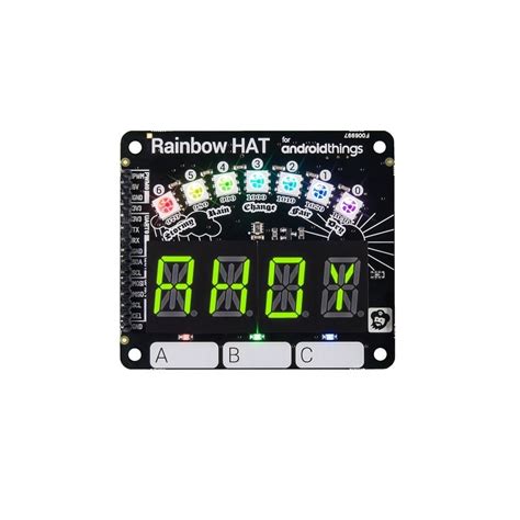 Buy Pimoroni Rainbow HAT For Raspberry Pi Online Robu In