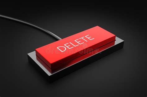 Delete Button With Pointer Clicking Delete Web Buttons Set User